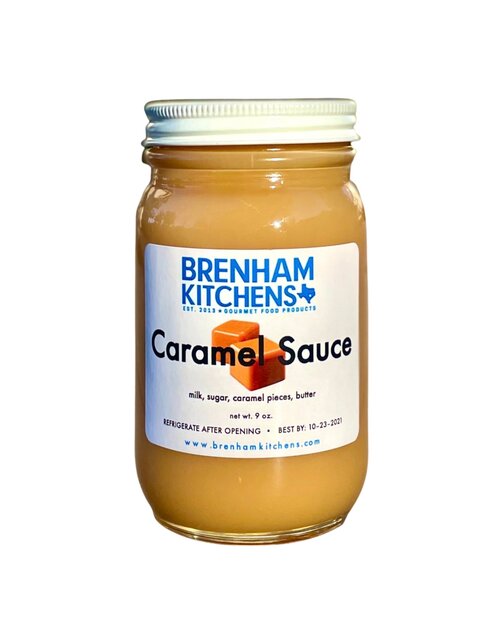 Brenham Kitchens - Texas - Caramel Sauce - 9 oz. — Alta Gama Foods