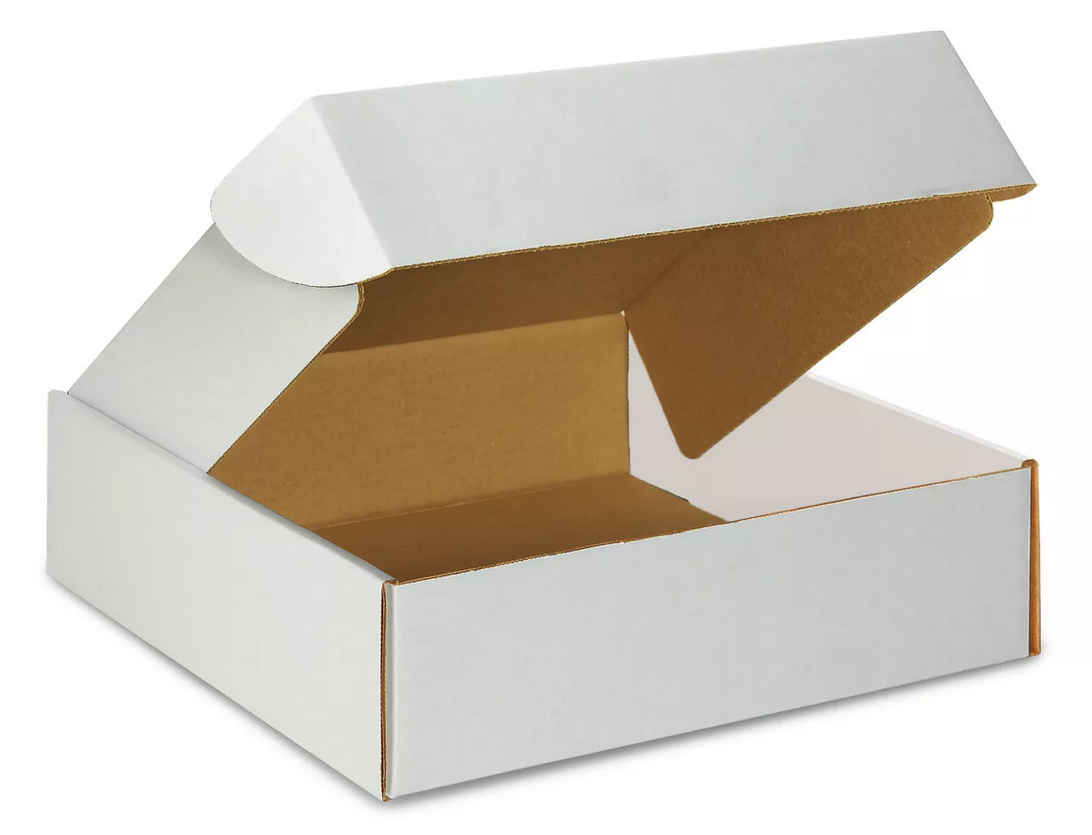 ULINE - Texas - White Tab Locking Box (Large) - 14 x 14 x 4 inch — Alta ...